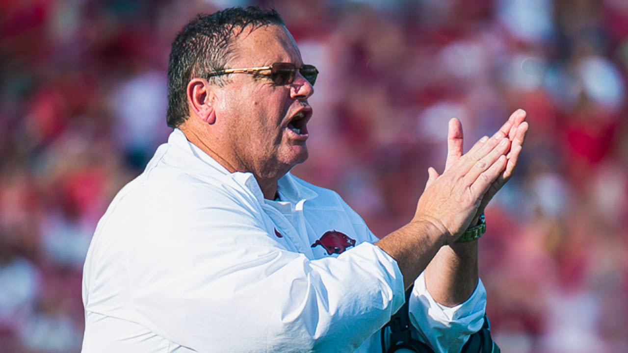 Pittman officially announced Sunday as new coach for Razorbacks » Hit ...