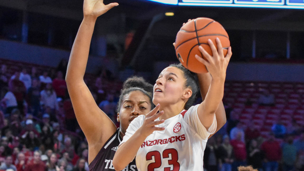 Photos, highlights from Razorbacks' 84-77 loss to Texas A&M » Hit That ...