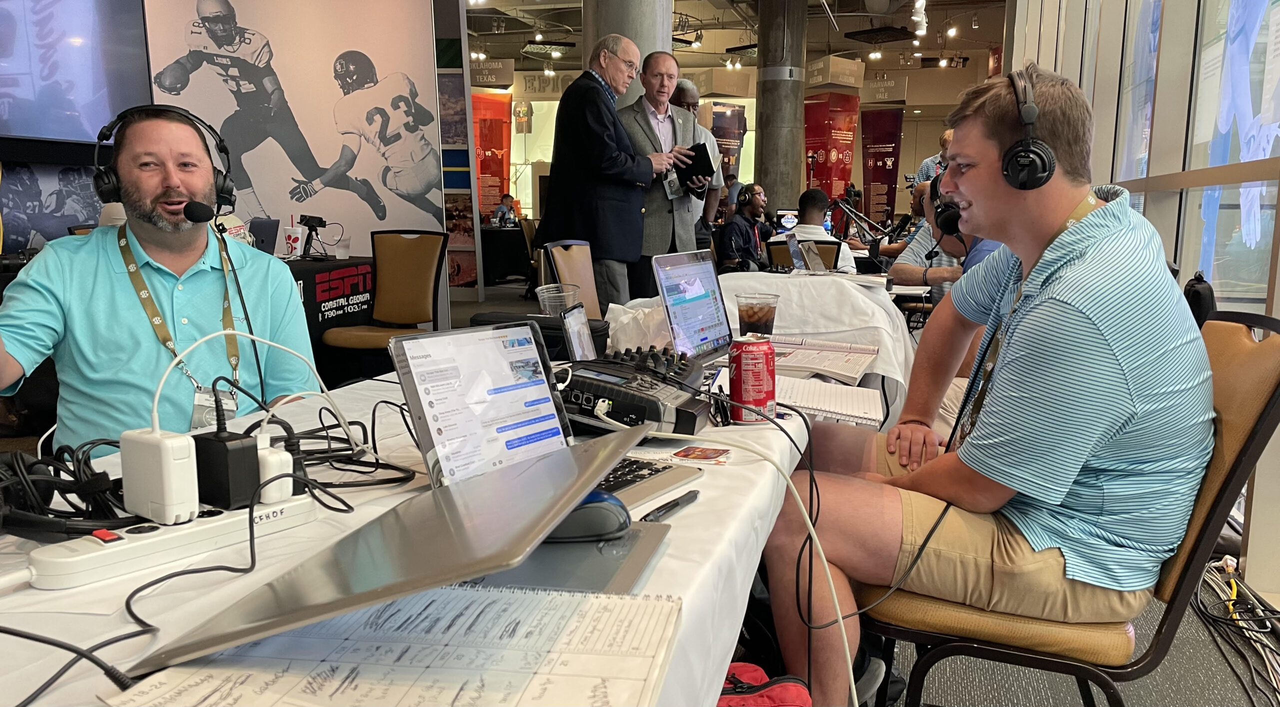 Will Gunter of 107.5 The Game in Columbia on South Carolina at Media ...