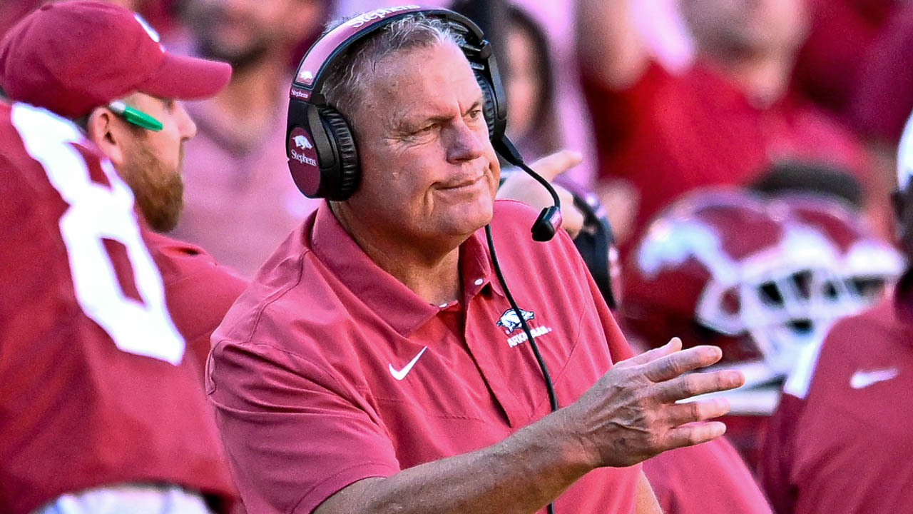 Razorbacks' Sam Pittman's final media preview before Auburn game ...