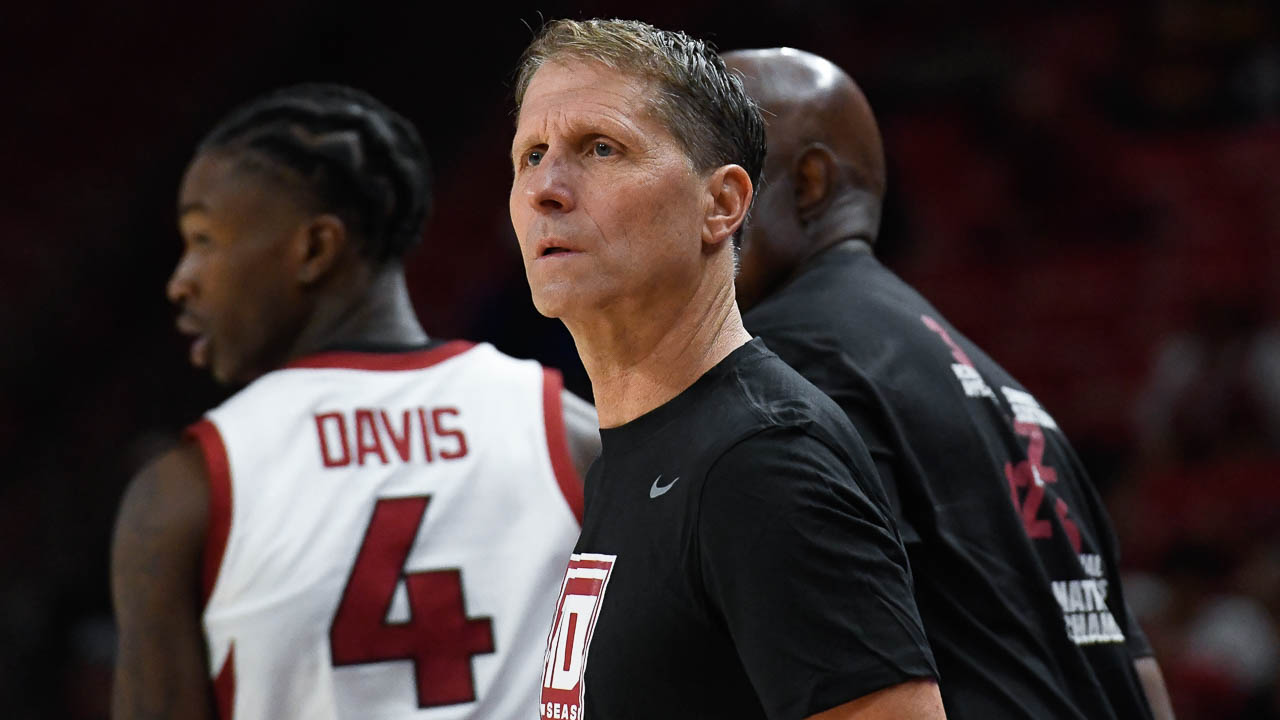 Hogs coach Eric Musselman looking ahead to exhibition with Texas » Hit ...