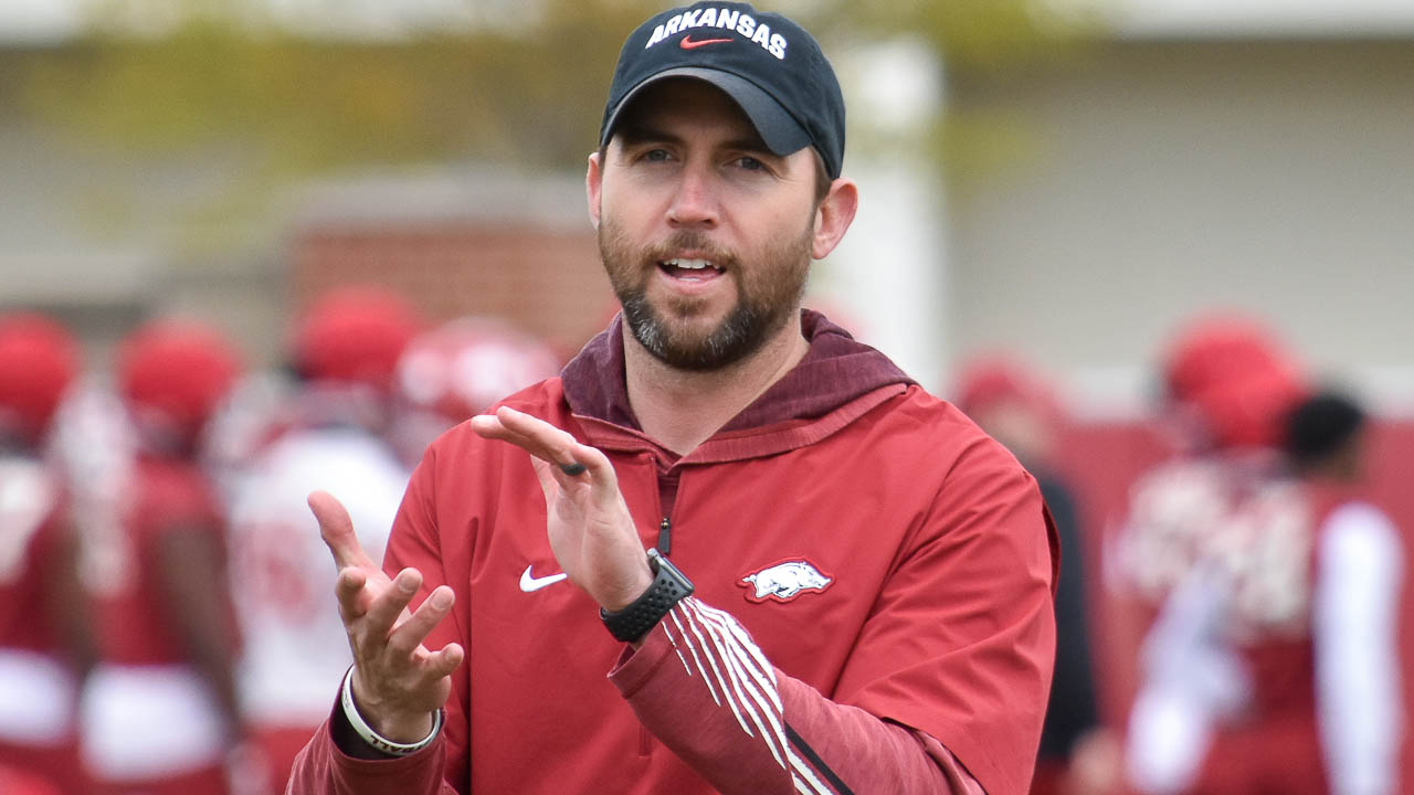 How Sam Pittman may have enouraged Kendal Briles to leave » Hit That ...