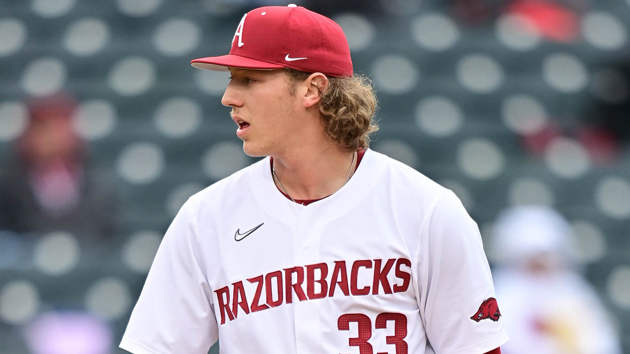 Big offensive performance leads to Hogs' run-rule win » Hit That Line ...