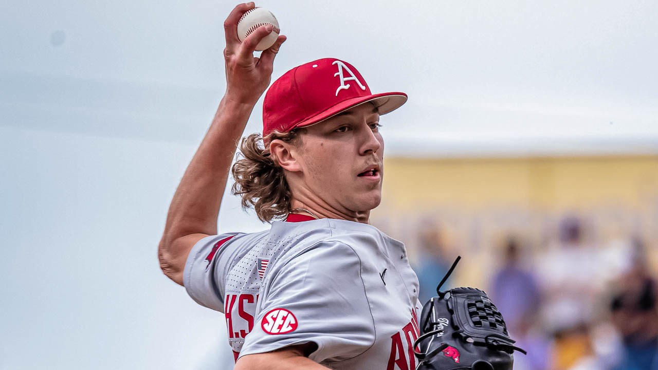 Former Hogs' pitcher Scott Tabor on staff ahead of Alabama series » Hit ...