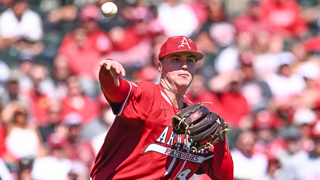 Ex-Razorbacks pitcher James Teague re-capping first night against ...
