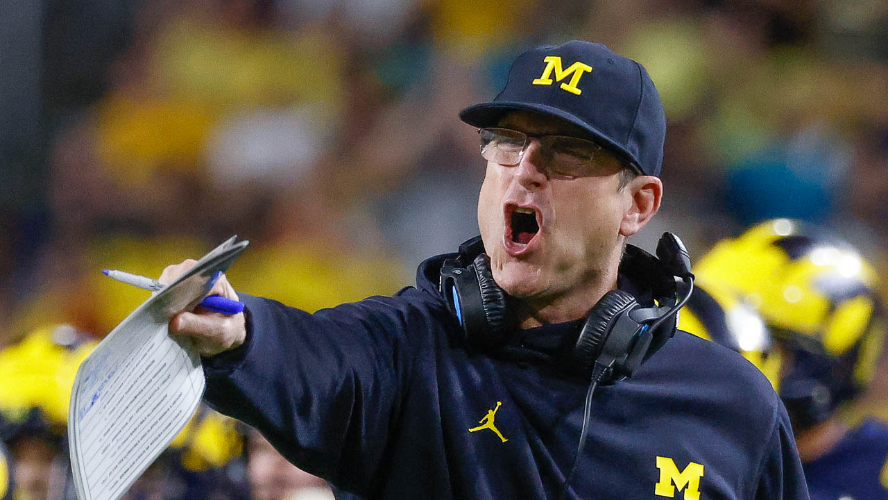 Bill King not worried about Jim Harbaugh's cheeseburger, covid meetings ...