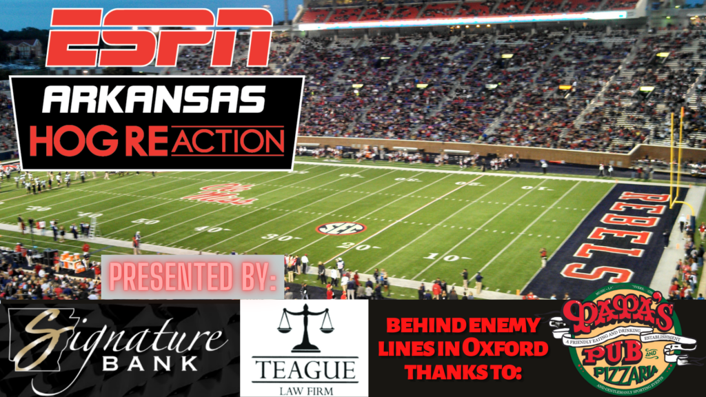 Hog Reaction - Arkansas falls to Ole Miss 27-20 » Hit That Line from ...