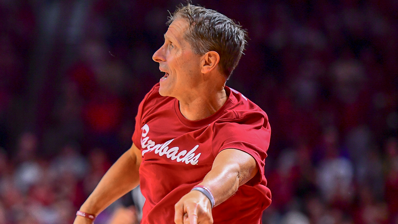 Hogs' Eric Musselman previewing Alcorn State on Monday » Hit That Line ...