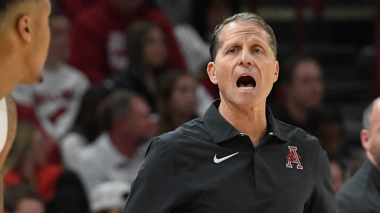 Razorbacks' coach Eric Musselman on facing undefeated Sooners » Hit ...