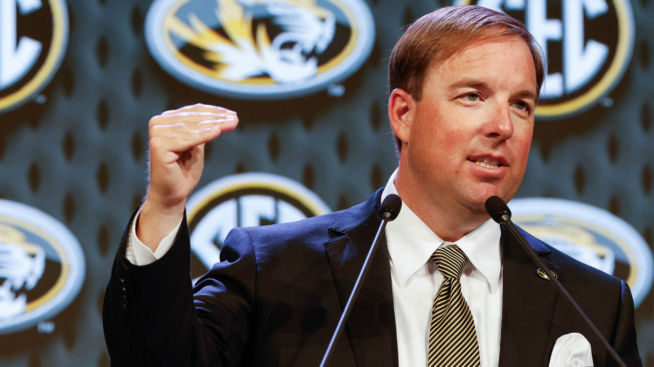 Missouri coach Eli Drinkwitz on carrying success of last year forward ...